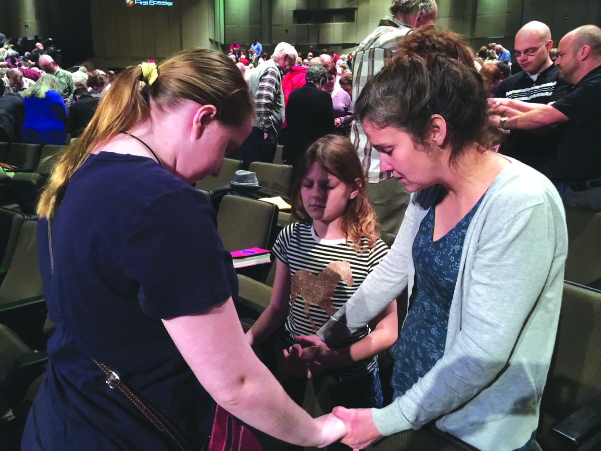 Gathering prays for revival, repentance and awakening - Baptist Message